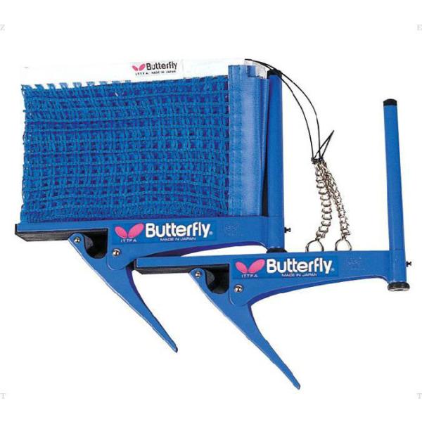 【メーカー】バタフライ（Butterfly）【カテゴリー】卓球【分類】トレーニング用品2【商品説明】厚くて高品質なスチール使用。ネットの両端をサポートのポールに挟み込む構造で、隙間無くスッキリと張れます。ネットとサポートのセット商品です。国...