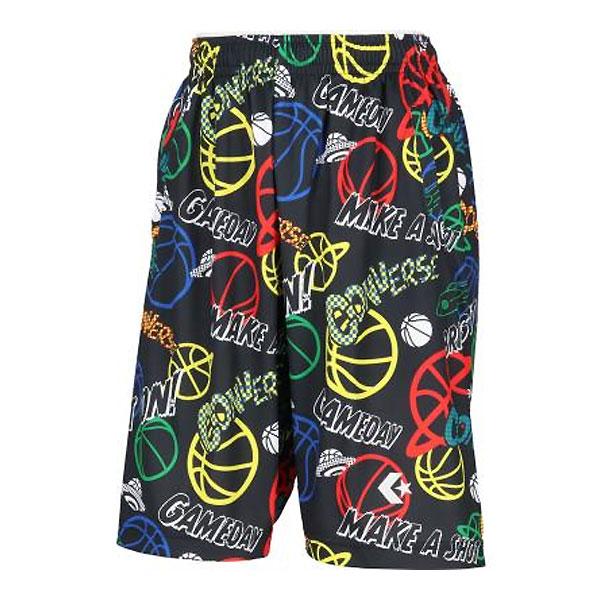 【メーカー】CONVERSE（コンバース）【カテゴリー】バスケットボール【分類】プラクティス パンツ【商品説明】バスケットボールのアイコンをカラフルに表現した総柄パンツ。柔らかな肌触りに吸汗速乾を兼ね揃えたスポーツ向けアイテム。【カラー・仕...