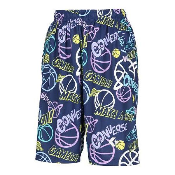 【メーカー】CONVERSE（コンバース）【カテゴリー】バスケットボール【分類】プラクティス パンツ【商品説明】バスケットボールのアイコンをカラフルに表現した総柄パンツ。柔らかな肌触りに吸汗速乾を兼ね揃えたスポーツ向けアイテム。【カラー・仕...