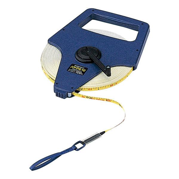 【メーカー】ダンノ（DANNO）【カテゴリー】学校用品【分類】器具・備品【商品説明】3倍速で巻き取れる遊星ギヤを搭載、目盛は両面印刷、表面は白色地に2mm目盛、裏面は、黄色地に5mm目盛。【カラー・仕様・サイズ】材質：ガラス繊維製、ABS樹...