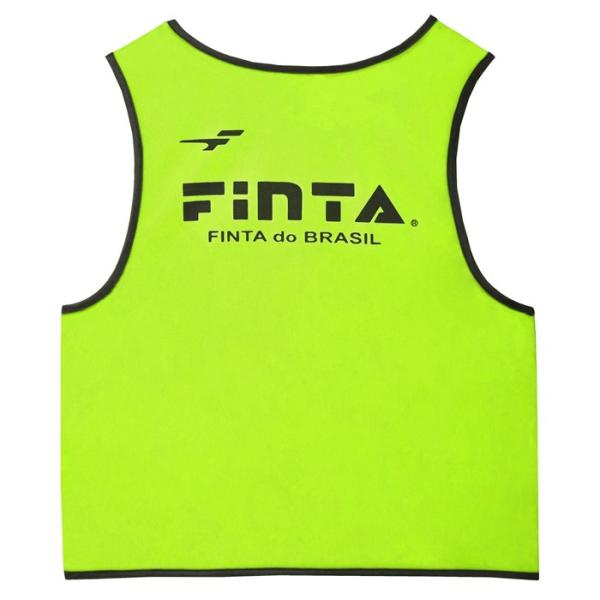 【メーカー】フィンタ（FINTA）【カテゴリー】サッカー　フットサル【分類】ウェアアクセサリー【商品説明】プロユースにも対応する機能性と耐久性を備えた、シンプル仕様の昇華タイプビブス（番号無し）。吸水速乾性に優れたポリエステル100%素材を...