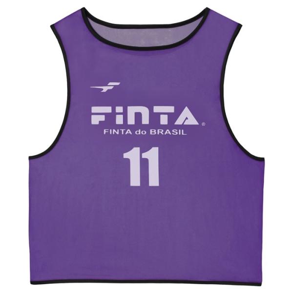 【メーカー】フィンタ（FINTA）【カテゴリー】サッカー　フットサル【分類】ウェアアクセサリー【商品説明】チームユースに最適な、昇華ビブス10枚セット（番号2-11）。吸水速乾性に優れたポリエステル100%素材を使用しており、汗をかいても快...