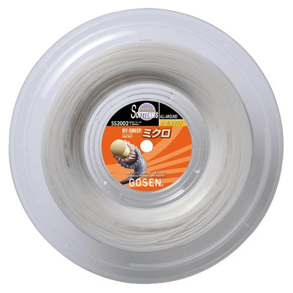 【メーカー】GOSEN（ゴーセン）【カテゴリー】テニス【分類】ガツト・ラバー【商品説明】●カラー：ホワイト（W）●素材：高分子ブレンド●長さ：200M●太さ：1.35MM●プレーヤタイプ：コントロール●原産国：日本【カラー・仕様・サイズ】