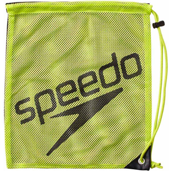 【メーカー】Speedo（スピード）【カテゴリー】スイミング【分類】バッグ【商品説明】濡れたままトレーニンググッズなどを入れて持ち運びができ、そのまま干せる使い勝手の良さが特長のSpeedoメッシュバッグがリニューアル。色華やかなベース色に...