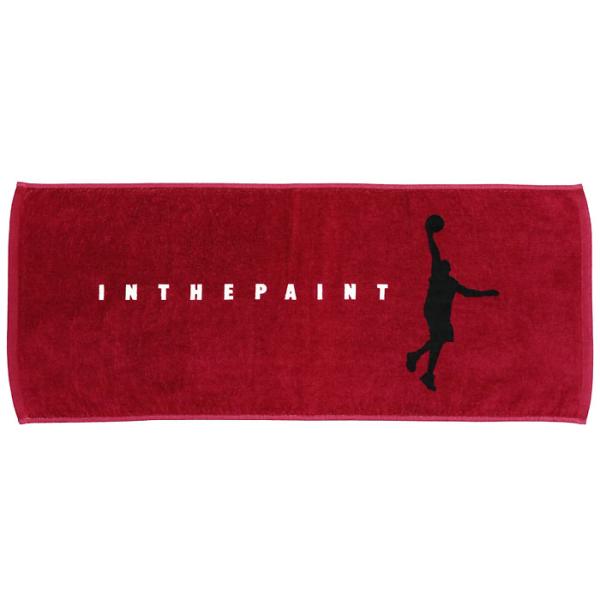 【メーカー】インザペイント（IN THE PAINT）【カテゴリー】バスケットボール【分類】タオル【商品説明】シンプルなデザインのタオル。【カラー・仕様・サイズ】カラー：CRMN（カーマイン）サイズ：約34×84cm素材：コットン100%対...
