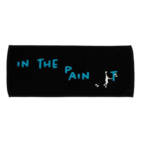 【メーカー】インザペイント（IN THE PAINT）【カテゴリー】バスケットボール【分類】タオル【商品説明】全面に手描き風のポップな遊び心をデザインしたバスケットタオルです。【カラー・仕様・サイズ】カラー：BLKAGR（ブラック×アクアグ...