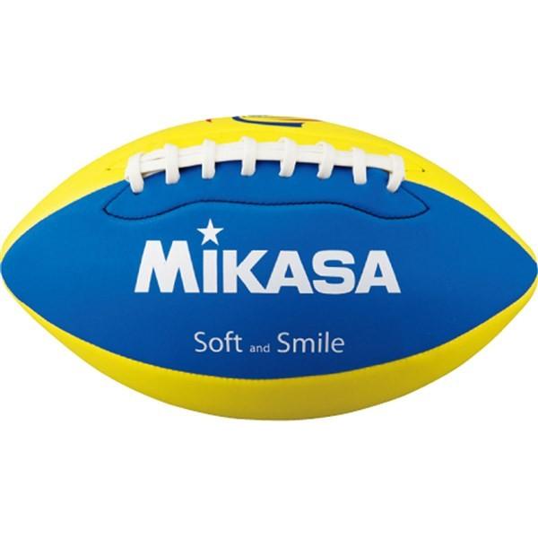 【メーカー】ミカサ（MIKASA）【カテゴリー】サッカー【分類】ボール【商品説明】公益財団法人日本フラッグフットボール協会推奨品【カラー・仕様・サイズ】素材：縫い、EVA、推奨内圧0．07kgf／cm2円周：52〜54×38〜40cm重量：...