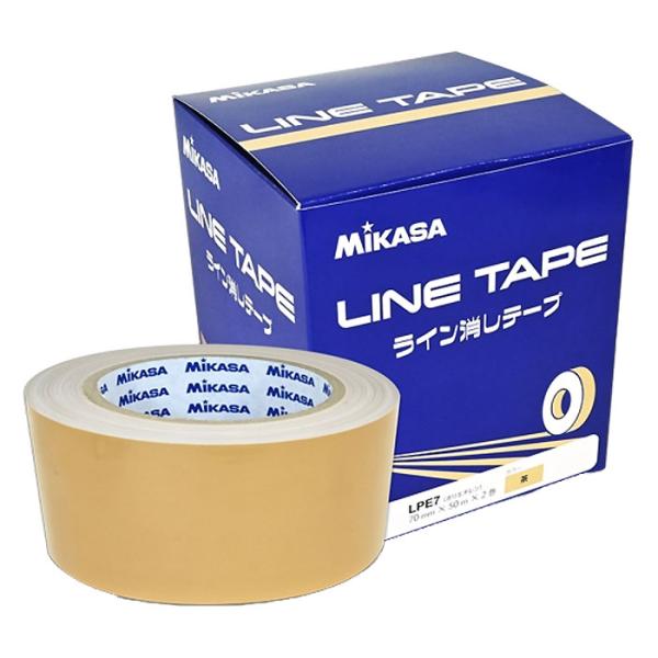 【メーカー】ミカサ（MIKASA）【カテゴリー】マルチSP【分類】器具・備品【商品説明】伸びないタイプのライン消しテープ。伸びないので、直線を曳くのに適しています。※幅が70mmの為、80・100mmのテープは消せません。【カラー・仕様・サ...