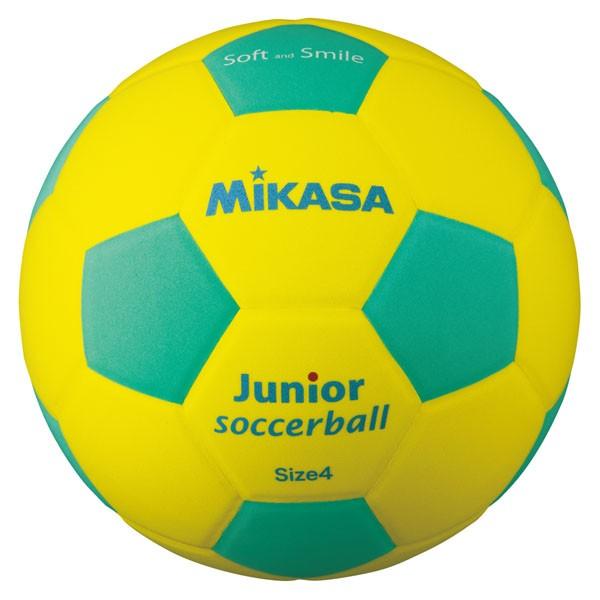 【メーカー】ミカサ（MIKASA）【カテゴリー】サッカー【分類】ボール【商品説明】EVA素材ならではのやさしい手ざわりと軽量感。力いっぱい蹴って、遠くに飛ばすことができます。【カラー・仕様・サイズ】カラー：イエロー×ライトグリーン素材・仕様...