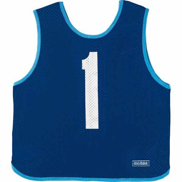 【メーカー】モルテン（Molten）【カテゴリー】マルチSP【分類】ウェアソノタ【商品説明】【カラー・仕様・サイズ】ポリエステル縦60×横55CMゲームベストB青撥水加工を施したゲームベスト。クラブ活動や体育祭の必須アイテム。カラーや番号も...