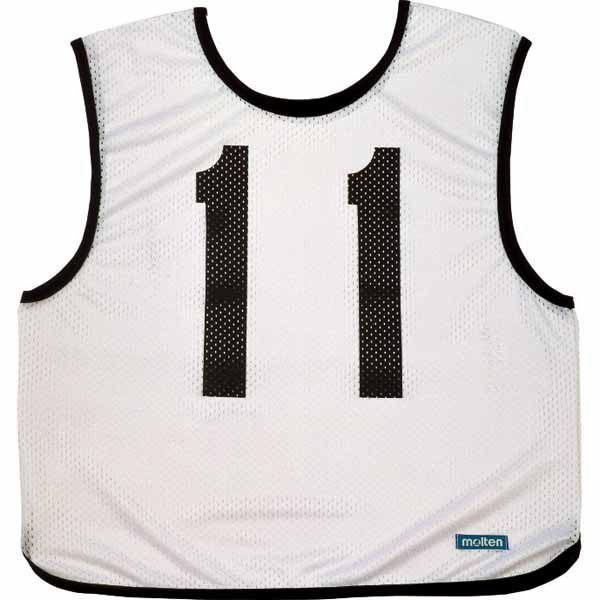 【メーカー】モルテン（Molten）【カテゴリー】マルチSP【分類】ウェアソノタ【商品説明】【カラー・仕様・サイズ】ポリエステル縦60×横55CMゲームベストW白撥水加工を施したゲームベスト。クラブ活動や体育祭の必須アイテム。カラーや番号も...