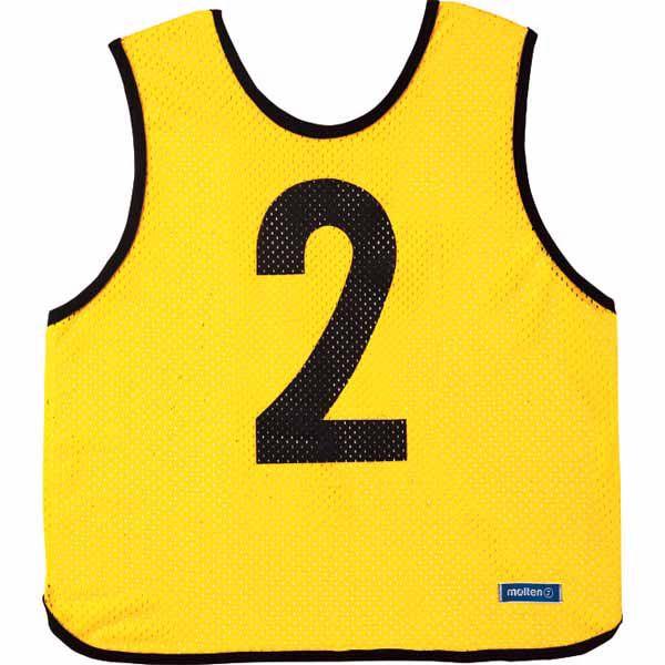 【メーカー】モルテン（Molten）【カテゴリー】マルチSP【分類】ウェアソノタ【商品説明】【カラー・仕様・サイズ】ポリエステル縦60×横55CMゲームベストY黄撥水加工を施したゲームベスト。クラブ活動や体育祭の必須アイテム。カラーや番号も...