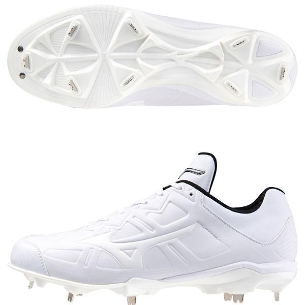 【メーカー】ミズノ（MIZUNO）【カテゴリー】野球【分類】スパイク【商品説明】軽量・ワイド・柔らかさ。耐久性追求のつま先補強が加わり第2弾へアップデート。【カラー・仕様・サイズ】カラー：01（ホワイト×ホワイト）素材甲材：人工皮革底材：合...