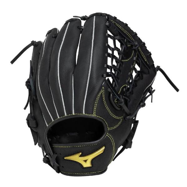 【メーカー】ミズノ（MIZUNO）【カテゴリー】野球【分類】グラブ・ミット【商品説明】柔らかく、すぐに使えるグラブ。【カラー・仕様・サイズ】カラー：09（ブラック）素材受球面：天然皮革（牛革）背面：天然皮革（牛革）サイズ：11ポジション：オ...