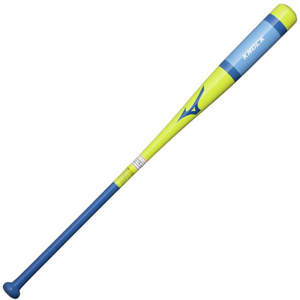 【メーカー】ミズノ（MIZUNO）【カテゴリー】野球【分類】バット【商品説明】扱いやすいサイズのノックバット。【カラー・仕様・サイズ】カラー：4527（イエロー×ブルー）素材：朴長さ：92cm重量：530g平均最大径：59mm平均その他：硬...