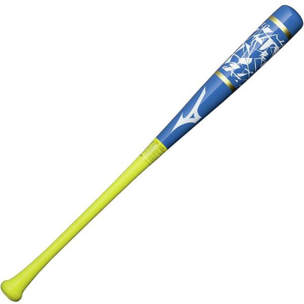 【メーカー】ミズノ（MIZUNO）【カテゴリー】野球【分類】バット【商品説明】安定感のあるグリップエンドながらしっかりとヘッドを効かせやすいパワーヒッター向け形状。【カラー・仕様・サイズ】カラー：TS8（ブルー×イエロー）素材：木製長さ：8...