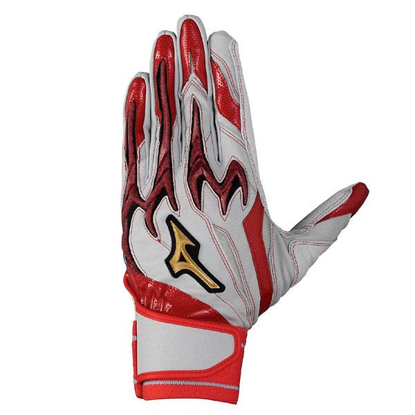 【メーカー】ミズノ（MIZUNO）【カテゴリー】野球【分類】バッティンググローブ【商品説明】デュアルテンション構造がパワーを高次元でインパクトへ。ラメシリコーン採用25AW限定カラー。グリップを握る際に最も重要な3本指にシリコーン樹脂パーツ...