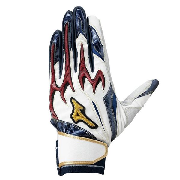 【メーカー】ミズノ（MIZUNO）【カテゴリー】野球【分類】バッティンググローブ【商品説明】デュアルテンション構造がパワーを高次元でインパクトへ。2026年、勝色コレクション。グリップを握る際に重要な3本指にシリコーン樹脂パーツを配置し、握...