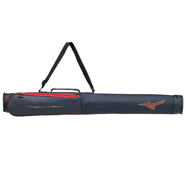 【メーカー】ミズノ（MIZUNO）【カテゴリー】野球【分類】バットケース【商品説明】パッド付き・フェンスフック・小物ポケット内臓。【カラー・仕様・サイズ】カラー：86（ネイビー×レッド）素材：合成皮革サイズ：L92×W9×H9cm重量：約4...
