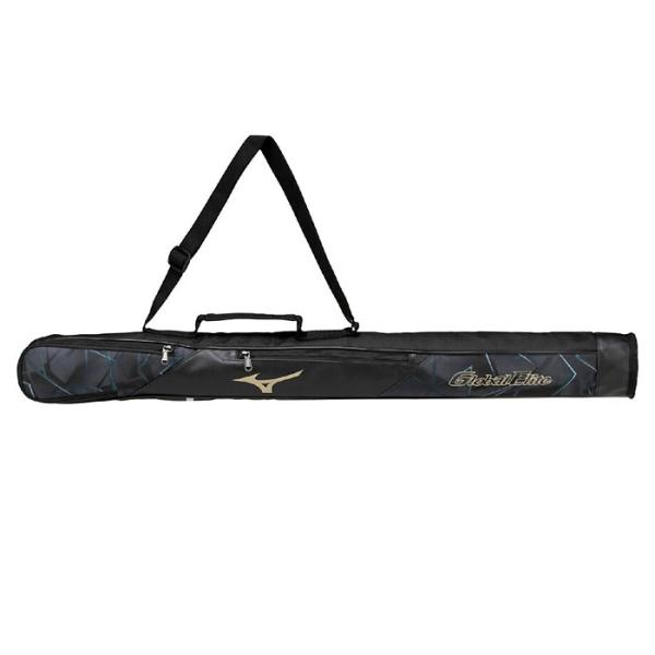 【メーカー】ミズノ（MIZUNO）【カテゴリー】野球【分類】バットケース【商品説明】柄入り・小物ポケット内蔵のジュニアバットケース。【カラー・仕様・サイズ】カラー：90（ブラック×ブラック）素材：ポリエステル/合成皮革サイズ：L83cm×W...