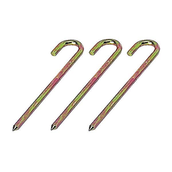 【メーカー】ニチヨー（NICHIYO）【カテゴリー】Gゴルフ【分類】グッズソノタ【商品説明】ホールポスト・スタート表示板用【カラー・仕様・サイズ】サイズ：13cm素材：スチール個数：3本セット