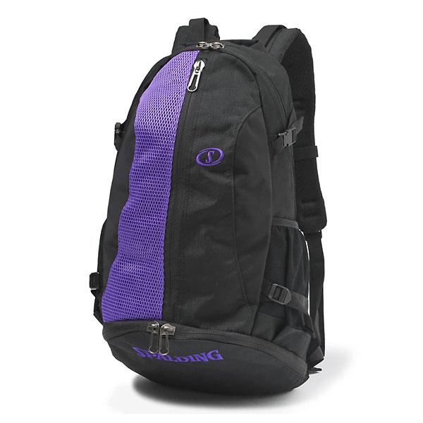 【メーカー】SPALDING（スポルディング）【カテゴリー】バスケットボール【分類】バッグ【商品説明】パーツの一部を通気性の良いメッシュに切り替えたケイジャー。しっかりと肉感のある丈夫なメッシュを使用しています。シューズやアパレルなど、バス...