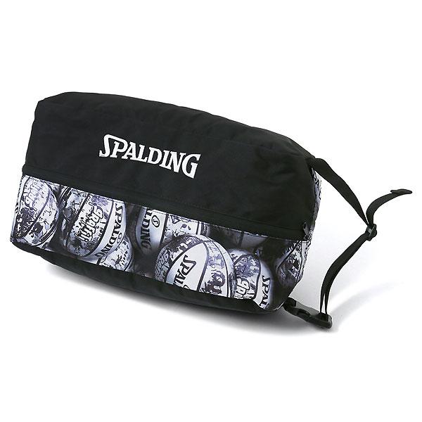 【メーカー】スポルディング （SPALDING）【カテゴリー】バスケットボール【分類】バック【商品説明】シューズを収納可能なバッグ。【カラー・仕様・サイズ】カラー：ホワイト素材：ポリエステルサイズ：W19×H38×D14cm