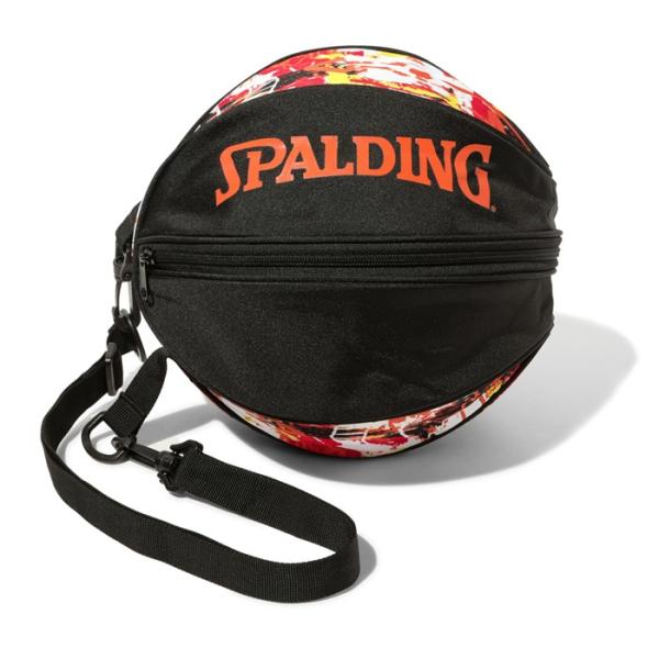 【メーカー】SPALDING（スポルディング）【カテゴリー】バスケットボール【分類】バック【商品説明】ストリートアートをイメージした鮮やかなグラフィティ柄を配色で左右に配したデザインのボールバッグ。【カラー・仕様・サイズ】カラー：オレンジ×...