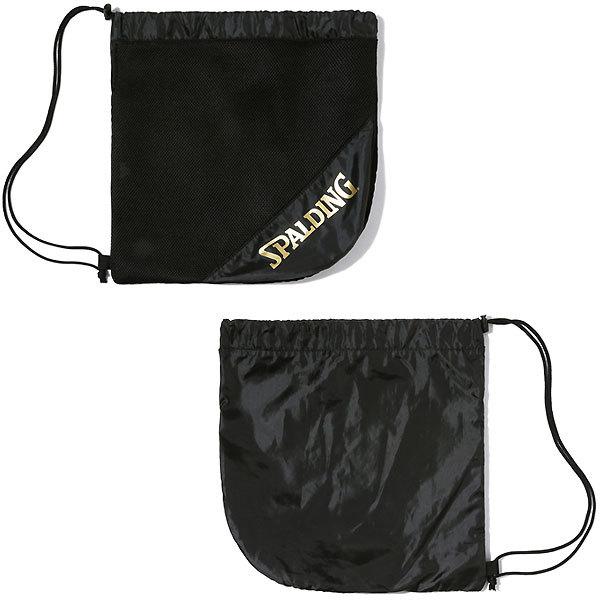 【メーカー】スポルディング （SPALDING）【カテゴリー】バスケットボール【分類】バック【商品説明】5〜7号球のバスケットボールが収納可能。ボール以外にもエコバッグなどにも使えるナップサック。【カラー・仕様・サイズ】カラー：ブラック×ゴ...