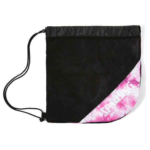 【メーカー】スポルディング （SPALDING）【カテゴリー】バスケットボール【分類】バック【商品説明】5〜7号球のバスケットボールが収納可能。ボール以外にもエコバッグなどにも使えるナップサック。【カラー・仕様・サイズ】カラー：ブラック×ピ...