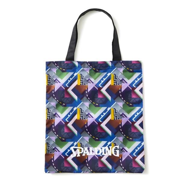 【メーカー】SPALDING（スポルディング）【カテゴリー】バスケットボール【分類】バック【商品説明】小さく折りたたみ持ち運びができるA4サイズのトートバッグ。【カラー・仕様・サイズ】素材：ポリエステルサイズ：W37 × H42cmカラー：...