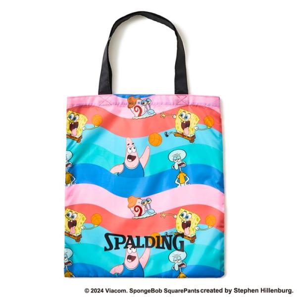 【メーカー】SPALDING（スポルディング）【カテゴリー】バスケットボール【分類】バック【商品説明】小さく折りたたみ持ち運びができるA4サイズのトートバッグ。【カラー・仕様・サイズ】素材：ポリエステルサイズ：W37 × H42cmカラー：...