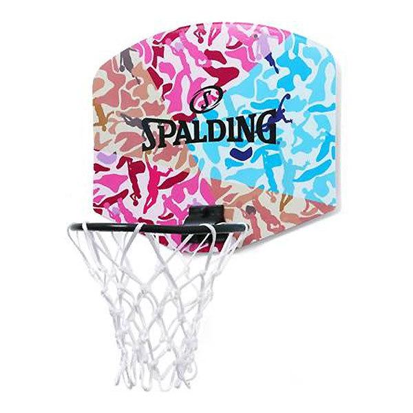 【メーカー】スポルディング （SPALDING）【カテゴリー】バスケットボール【分類】アクセサリー【商品説明】ドアの上にかけて使用するキッズ用ゴール。マイクロミニ専用のミニボール付き。【カラー・仕様・サイズ】カラー：ボーラーカモボードサイズ...