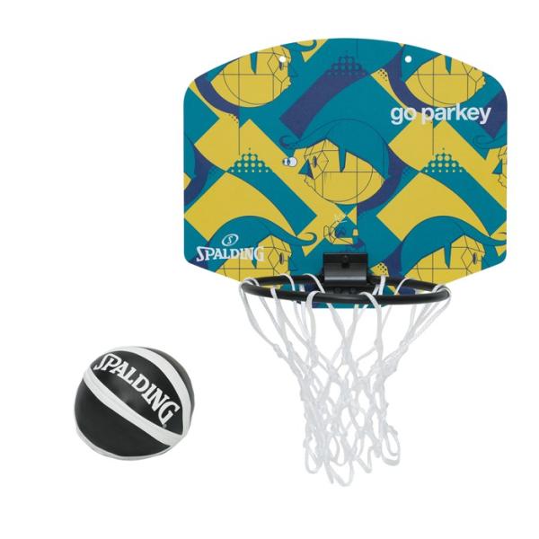 【メーカー】SPALDING（スポルディング）【カテゴリー】バスケットボール【分類】アクセサリー【商品説明】ドアの上にかけて使用するキッズ用ゴール。マイクロミニ専用のミニボール付き。リノベーションアートコートを作り上げる団体「go park...