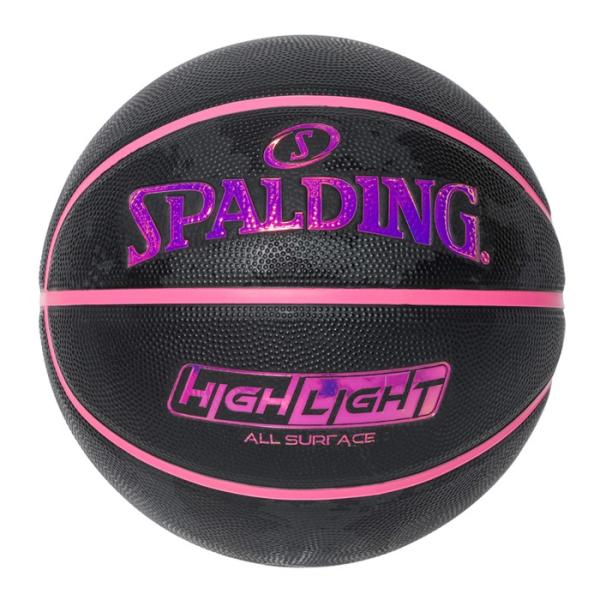 【メーカー】SPALDING（スポルディング）【カテゴリー】バスケットボール【分類】ボール【商品説明】躍動感、スピード感を表現した”HIGHLIGHT”ロゴがポイントのラバーボール。屋内、屋外どちらでも快適に使用できる、グリップ力の高いラバ...