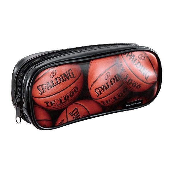 【メーカー】スポルディング（SPALDING）【カテゴリー】バスケットボール【分類】グッズ【商品説明】ファスナーを一周ぐるりと開けるとペンケースがペントレーに早変わり。【カラー・仕様・サイズ】素材：表地：PVC、PE、ポリエステル重量：80...