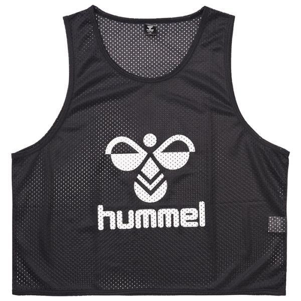 【メーカー】ヒュンメル（hummel）【カテゴリー】サッカー【分類】ウェアアクセサリー【商品説明】耐久性がアップし、着丈を短くすることで無駄なバタつきを抑えたビブス。番号無し。【カラー・仕様・サイズ】カラー：90（ブラック）素材：ポリエステ...