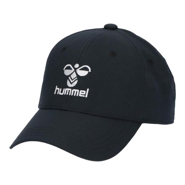 【メーカー】ヒュンメル（hummel）【カテゴリー】サッカー【分類】キャップ【商品説明】高通気素材を採用したベーシックキャップ。【カラー・仕様・サイズ】カラー：90（ブラック）素材：ポリエステル100%サイズ：56-60cm(頭周り）対象：...