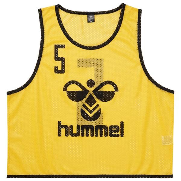 【メーカー】ヒュンメル（hummel）【カテゴリー】サッカー【分類】ウェアアクセサリー【商品説明】耐久性がアップし、着丈を短くすることで無駄なバタつきを抑えたビブス。2番から11番まで番号付き。収納バッグ付き。【カラー・仕様・サイズ】カラー...