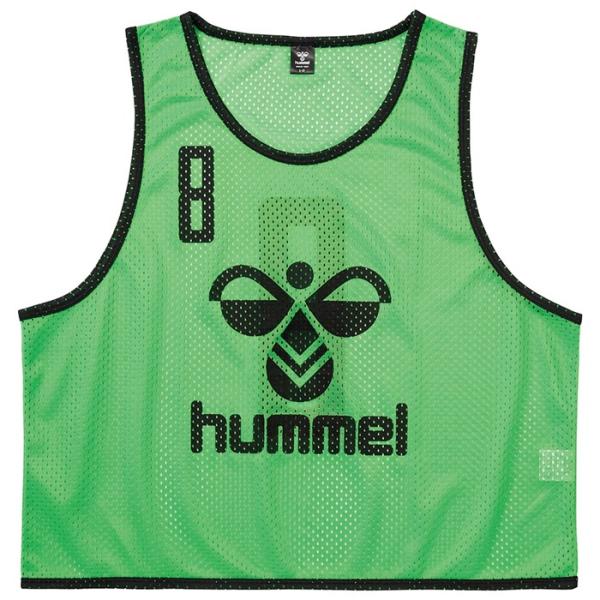 【メーカー】ヒュンメル（hummel）【カテゴリー】サッカー【分類】ウェアアクセサリー【商品説明】耐久性がアップし、着丈を短くすることで無駄なバタつきを抑えたビブス。2番から11番まで番号付き。収納バッグ付き。【カラー・仕様・サイズ】カラー...