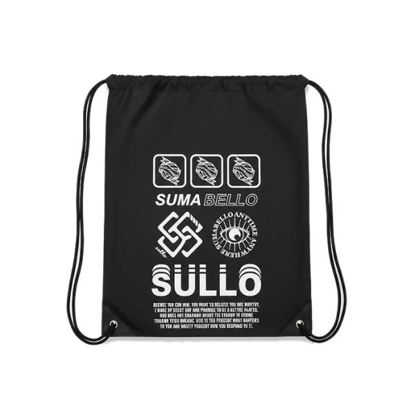 【メーカー】スージョ（SULLO）【カテゴリー】サッカー　フットサル【分類】バッグ【商品説明】シンプルさと使いやすさを両立したNAP SAC。【カラー・仕様・サイズ】カラー：BLK（ブラック）素材：ポリエステル100%サイズ：32.5cm×...