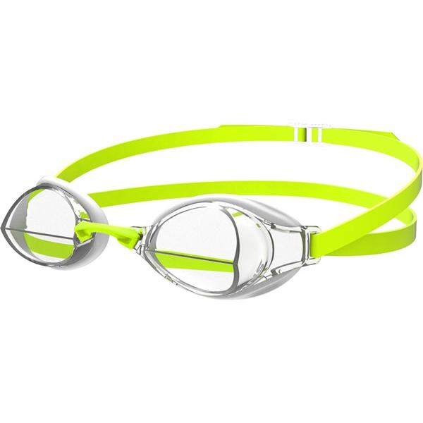 【メーカー】SWANS（スワンズ）【カテゴリー】スイミング【分類】ゴーグル【商品説明】前方に傾斜したレンズ形状は、流水抵抗が最も少ない「頭部体幹軸0°」を維持したまま、眼を動かすだけで有効視野2倍を確保。ターン時などに前方確認する動作の際で...