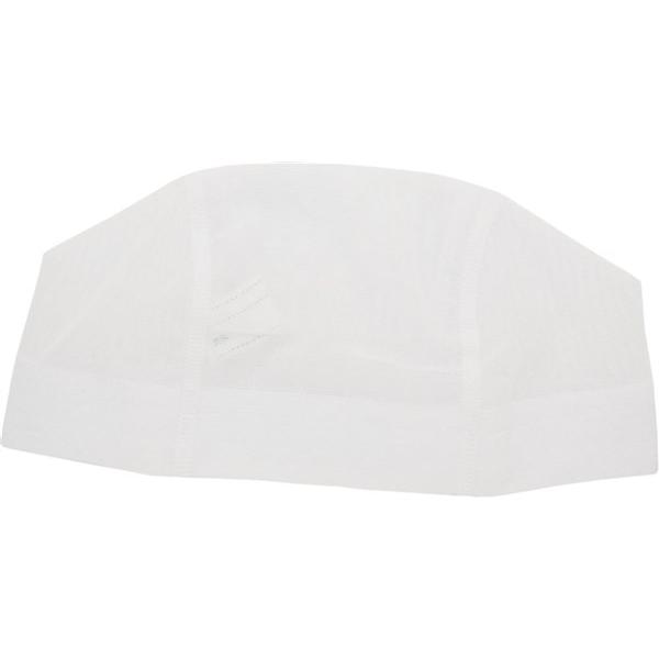 【メーカー】SWANS（スワンズ）【カテゴリー】スイミング【分類】キャップ【商品説明】メッシュスイムキャップ。【カラー・仕様・サイズ】サイズ：58〜63cm素材：ナイロン80%、ポリウレタン20%カラー：001ホワイト原産国：中国