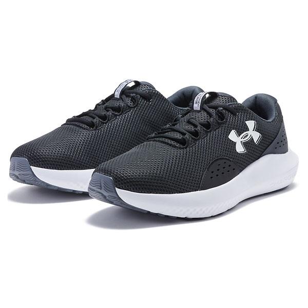 【メーカー】アンダーアーマー（UNDER ARMOUR）【カテゴリー】陸上・ランニング【分類】シューズ【商品説明】クッション性に優れ、軽量性や通気性もきちんと備えた一足。【カラー・仕様・サイズ】カラー：002（Black×Anthracit...