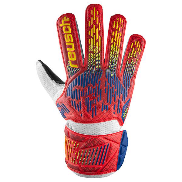 【メーカー】ロイシュ（reusch）【カテゴリー】サッカー【分類】GKグローブ【商品説明】合成ラテックスを使用したパームは、人工芝やハードグランドでも優れた耐久性を発揮。簡単に着脱できるオープンカフ仕様。国のイメージカラー。【カラー・仕様・...