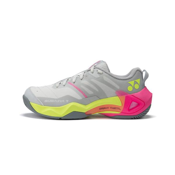 【メーカー】Yonex（ヨネックス）【カテゴリー】バドミントン【分類】シューズ【商品説明】GRPHT THRTTLの衝撃吸収と反発性能を最大限に引き出し、足元から爆発的なジャンプスマッシュを生み出す。【カラー・仕様・サイズ】カラー：148（...