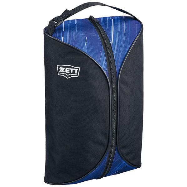 【メーカー】ZETT（ゼット）【カテゴリー】野球【分類】シューズケース【商品説明】限定シリーズのシューズケース。【カラー・仕様・サイズ】カラー：1925（ブラック×Rブルー）サイズ：33×12×21cm素材：ポリエステル容量：1足入れ生産国...