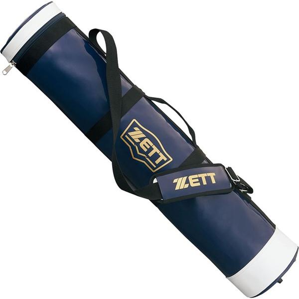 【メーカー】ZETT（ゼット）【カテゴリー】野球【分類】バットケース【商品説明】バットを5-6本収納できるバットケース。【カラー・仕様・サイズ】素材：合成皮革（PVCエナメル）サイズ：長さ93×径18cm仕様：ノックバット収納可（94cm以...