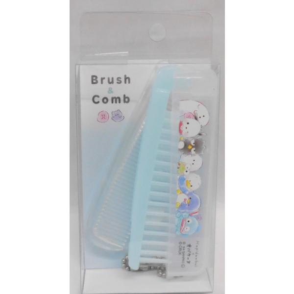 サイズ：約１９０×２７×１９mm(折りたたんだ状態)材質コーム：PSブラシ：PP※画像はイメージです。実際の商品とは色味や仕様等が異なる場合がございます。