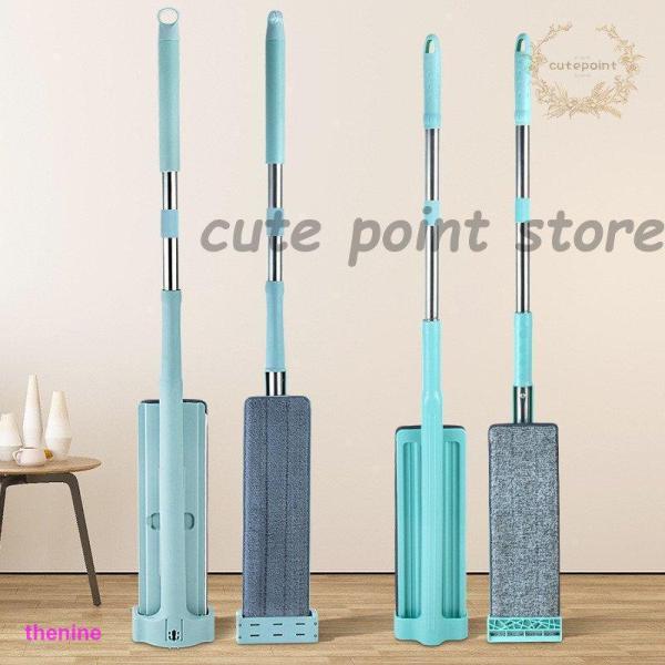 商品詳細：カラー:/ミントグリン（画像通り）サイズ(cm):/11cmx35cm/11cmx40cm（バケツは別売りになっております）?手軽にしっかり水拭き掃除ができる！?立ったままで、洗う?絞る?拭くができるモップです。?持ち運んで広い場...
